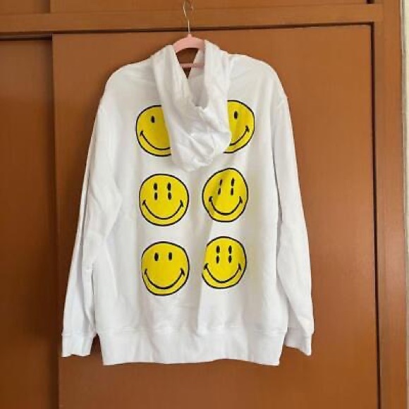 Zara | Tops | Zara X Smiley Happy Collection Oversize Sweatshirt | Poshmark